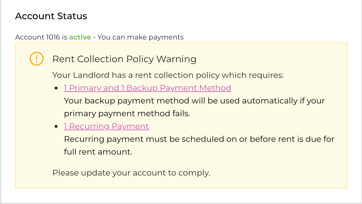 Rent Collection Policy (RCP): A New PayRent Feature | PayRent